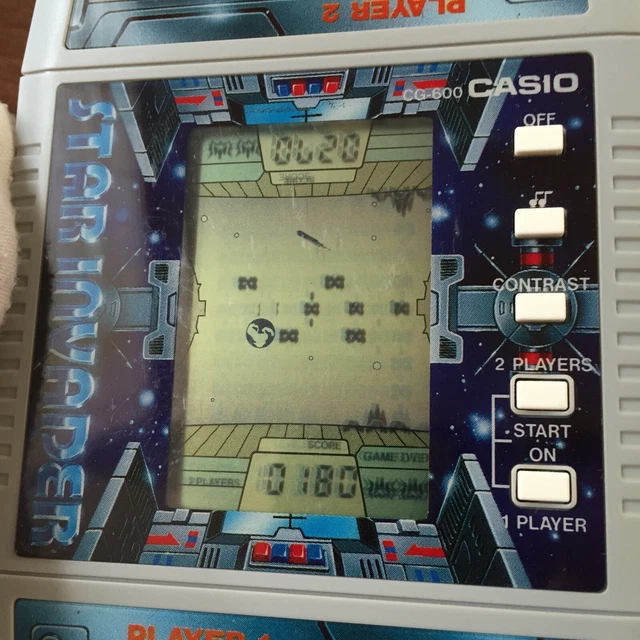 CASIO GAME CG-600 Star Invader (B) EUR 70,00 - PicClick DE