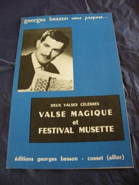 & SPARTITO VALSE Magico Festival Musette Di Georges Besson Valzer " EUR ...