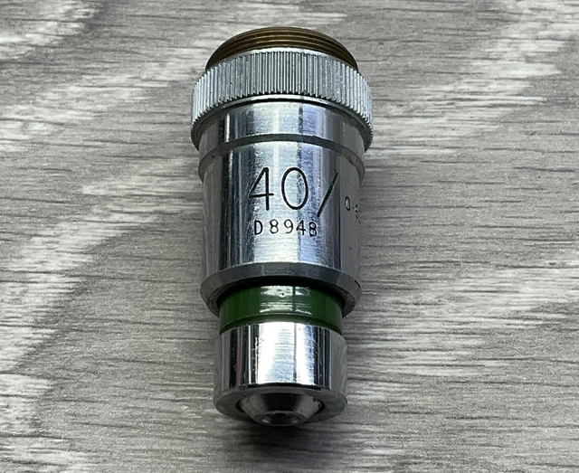 VINTAGE MICROPLAN VICKERS Microscope Objective 40/0.65 £12.99 - PicClick UK