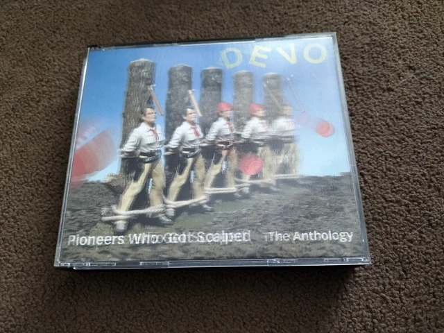DEVO - PIONEERS Who Got Scalped The Anthology - CD X 2 (2000) 3D hologram cover £42.00 - PicClick UK