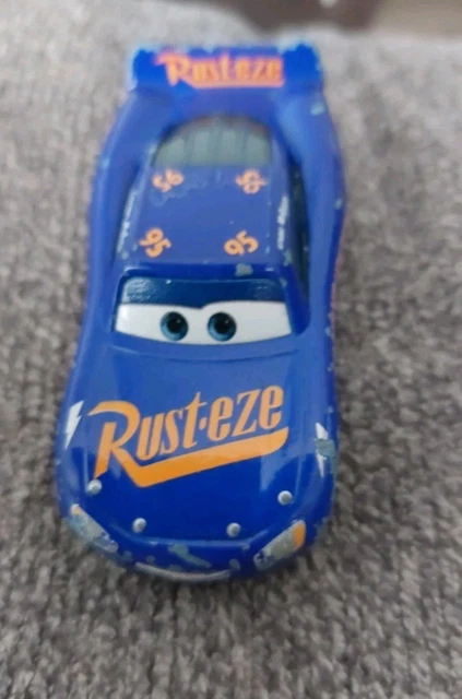 MATTEL DISNEY PIXAR Cars NO.95 Blue Lightning McQueen Diecast Movie ...