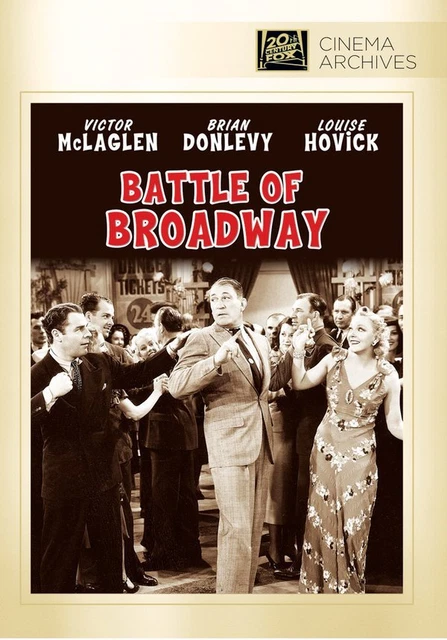 BATAILLE DE BROADWAY DVD - Victor Mclaglen, Brian Donlevy & Gypsy Rose ...
