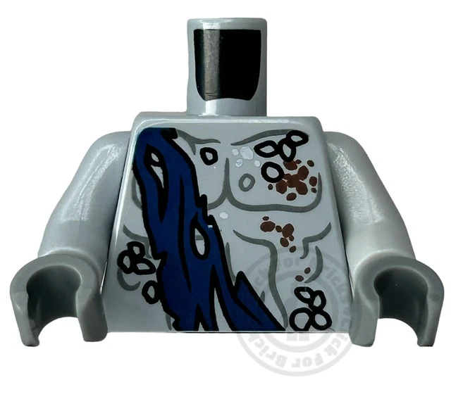 LEGO MACCUS MINIFIGURE TORSO ONLY Pirates Caribbean poc032 From 4184 ...