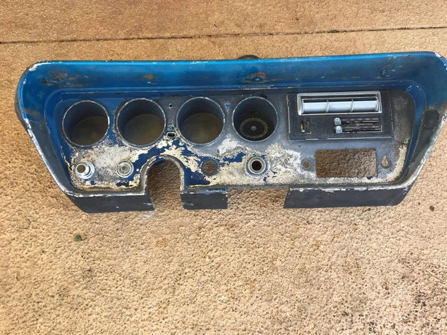 1966 PONTIAC GTO Lights, Lighter Wiper Switch Gauge Panel Dash Cluster ...