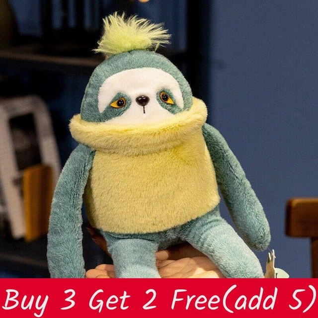 COMFY SLOTH PLUSH Toy Soft And Huggable Animal Pillow For Kids And ...