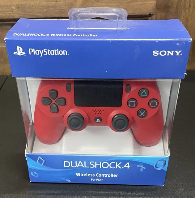 OFFICIAL SONY PS4 DualShock 4 Wireless Controller V2 [ Magma RED ...