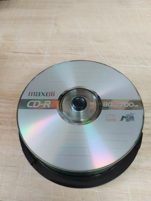 NEW MAXELL CD-R Blank CD 80min 700mb 1 Disc Only $1.00 - PicClick CA