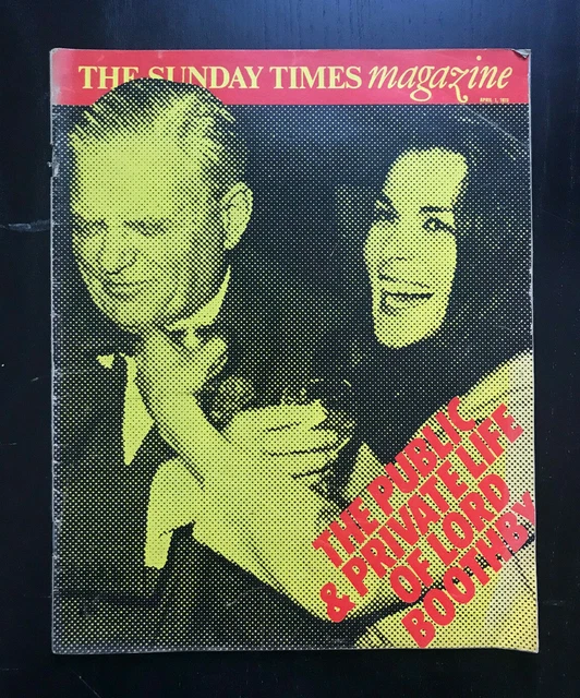 THE SUNDAY TIMES Magazine: Lord Boothby, Hitler, David Leitch, 1 April ...