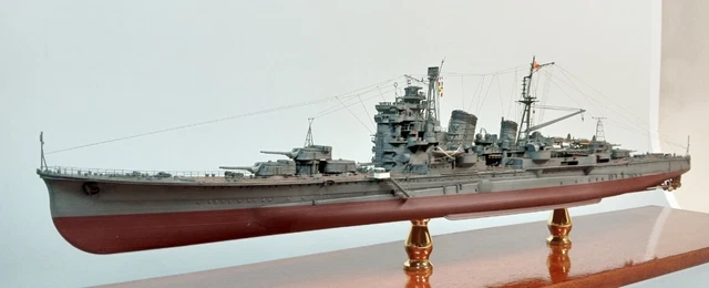 HEAVY CRUISER HAGURO 1/350 Shogo Operation Aoshima EUR 611,34 - PicClick DE