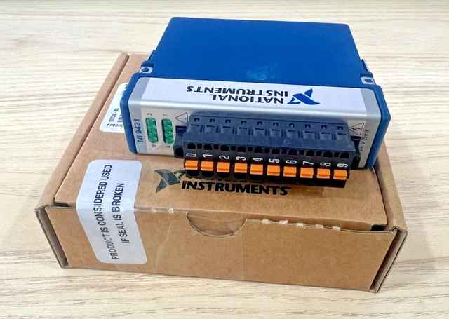 NATIONAL INSTRUMENTS NI-9421 C-series 8-Channel 24V Sinking Input cDAQ ...