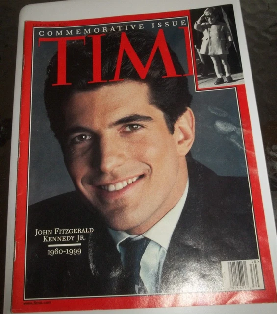 JOHN F. KENNEDY Jr. Time Magazine Commemorative Issue 1960-1999 July 26 ...