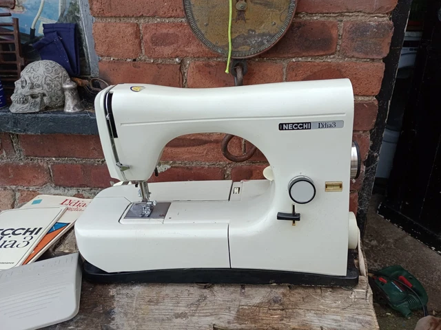 NECCHI LYDIA 3 type 544 Retro Sewing Machine Spares or repairs. £29.99 ...