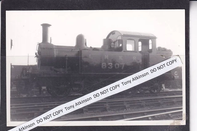 LNER - EX Great Eastern - F7 Class 2-4-2T No. 8307 - Vintage Image ...