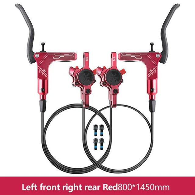 COMPLETE BIKE BRAKE System with Adjustable Screw for Riding Conditions ...