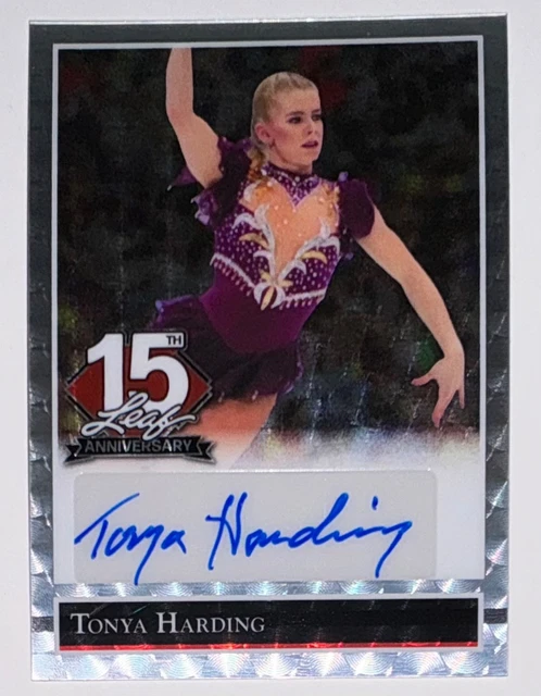 2025 LEAF 15TH Anniversary NSCC Tonya Harding Auto Autograph #d 1/1 $3. ...