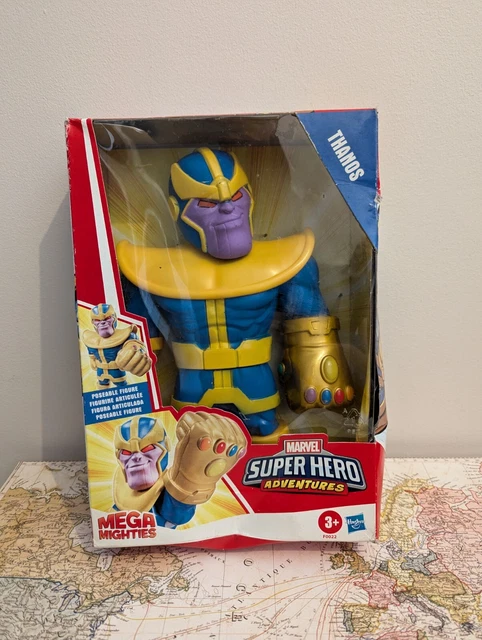 PLAYSKOOL HEROES MEGA Mighties Marvel Super Hero Adventures Thanos ...