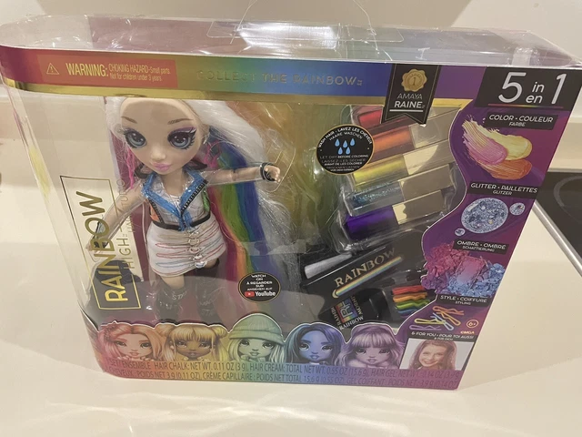 RAINBOW HIGH - Series 1 - Amaya Raine 5 In 1 Hair Studio £29.99 ...
