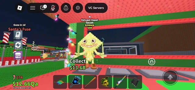 ROBLOX STEAL A Brainrot Ketupat Kepat 210M/SEC ⚡️ £18.82 - PicClick UK