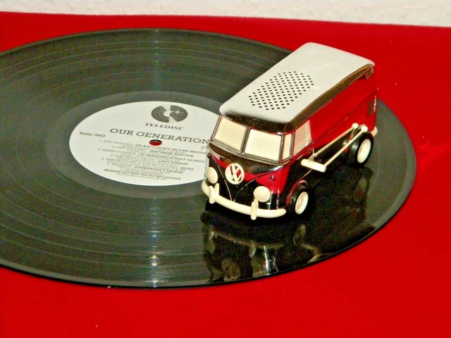 ORIGINAL TAMCO JAPAN Soundwagon VW Bus Plattenspieler Record-player ...