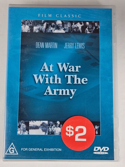 AT WAR WITH The Army DVD Film Classic (New & Sealed) Region 4 $8.99 ...