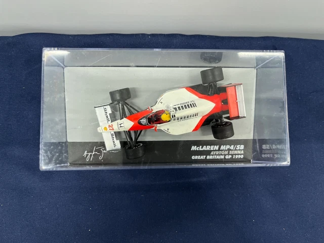 MCLAREN HONDA MP4/5B Ayrton Senna #27 1990 Marlboro 1/43 Onyx F1 ...