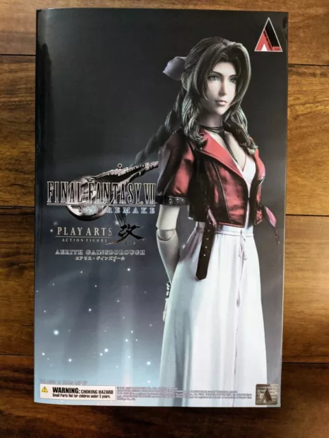 PLAY ARTS KAI Final Fantasy FF7 VII Remake Aerith Gainsborough Figure Japan Ver £134.50 ...