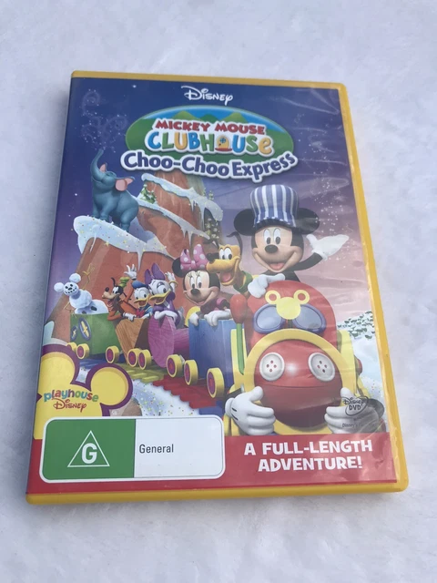 MICKEY MOUSE CLUBHOUSE - Mickey's Choo Choo Express (DVD, 2009) Reg 4 ...