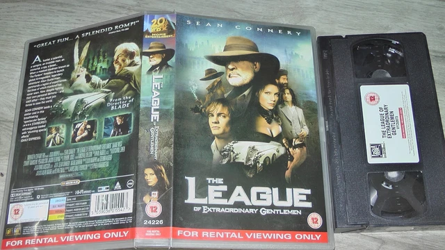 THE LEAGUE OF Extraordinary Gentleman VHS Video Ex Rental Big Box Cert CBS/FOX £5.99 - PicClick UK