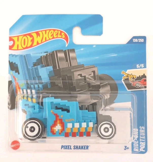 HOT WHEELS PIXEL Shaker 2025 Blue 138/250 Ride-Ons Series 5/5 Diecast ...