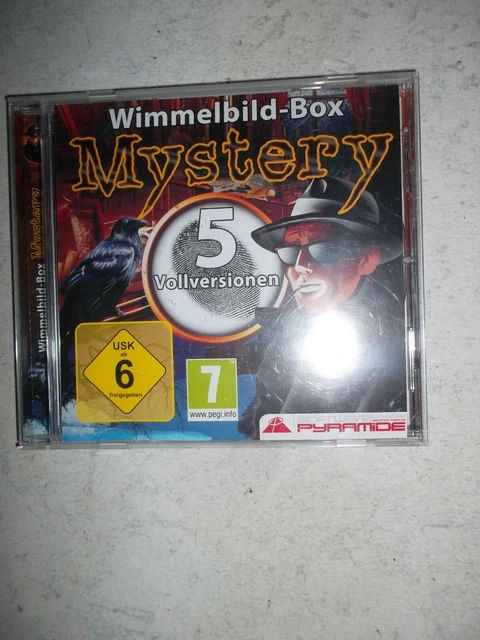 WIMMELBILD-BOX MYSTERY (PC, 2011) 5 Vollversionen Wimmelbild Adventure ...