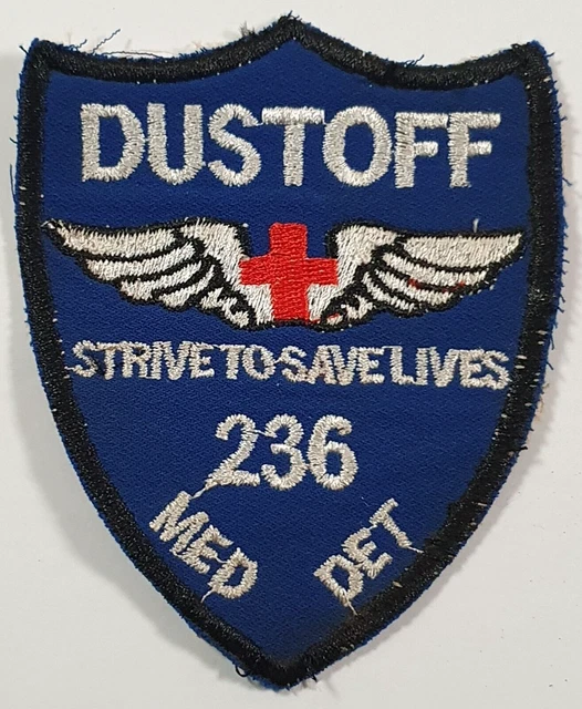 US ARMY 236TH Medical Detachment DUSTOFF Vietnam War Patch Badge £14.00 - PicClick UK
