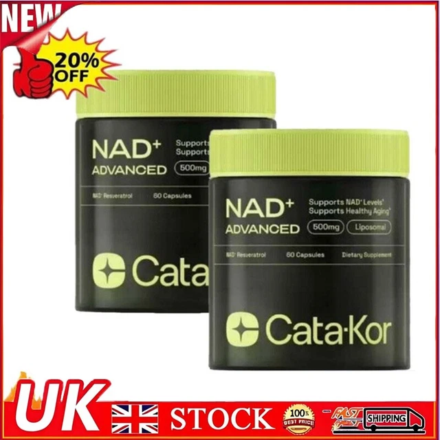 NAD+ ADVANCED 500MG Supplement for Anti-Aging, Energy,Focus ...