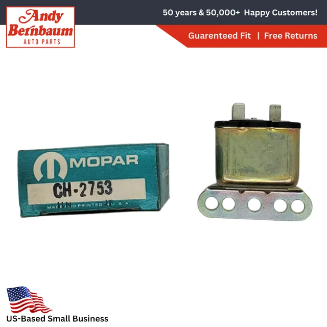 1958-1959 DODGE TRUCK 3-Wire Terminal Horn Relay CH-2753 1791437 NOS ...