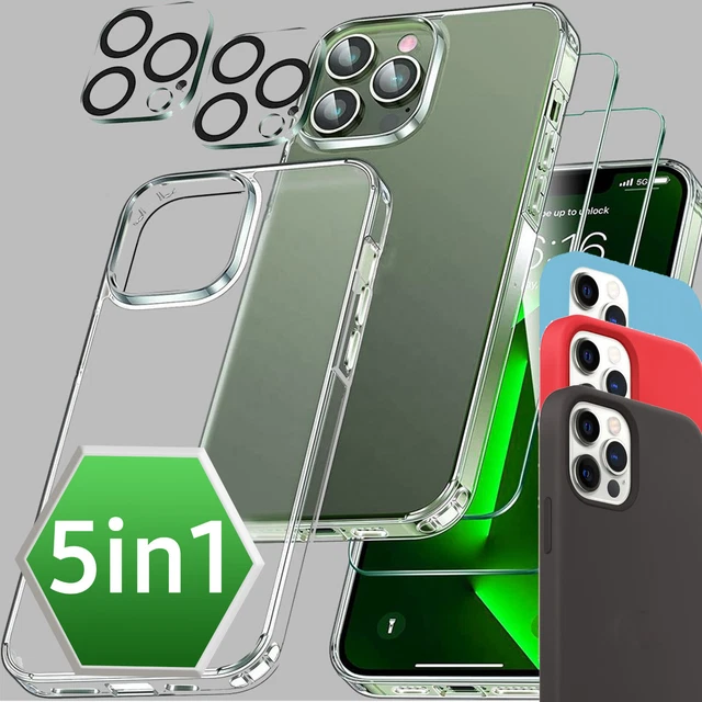 HÜLLE FÜR IPHONE 15 14 13 12 11 Pro Max Kameraschutz Panzerfolie Glas Handy Case EUR 8,99 ...