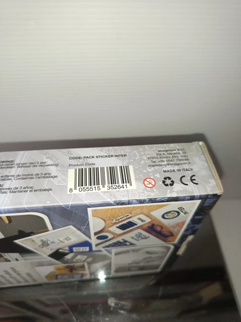 INTER COFANETTO STICKERS Per Il Tifoso Limited Edition LEGGI ...