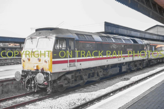 UK RAILWAY PHOTOGRAPH Of Class 47 47831. Rm47-2970 £1.70 - PicClick UK