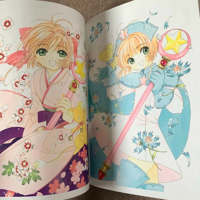 CARDCAPTOR SAKURA 20TH Anniv. Book CLAMP Artwork Illustration Card ...