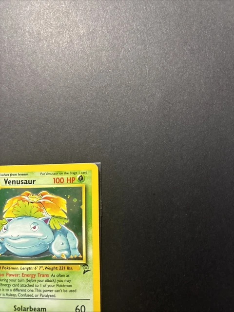 VENUSAUR 018/130 BASE Set 2 Holo Pokémon WOTC MP $65.29 - PicClick AU