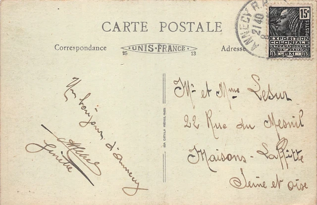 74-ANNECY-N T5008-G/0381 EUR 6,90 - PicClick FR