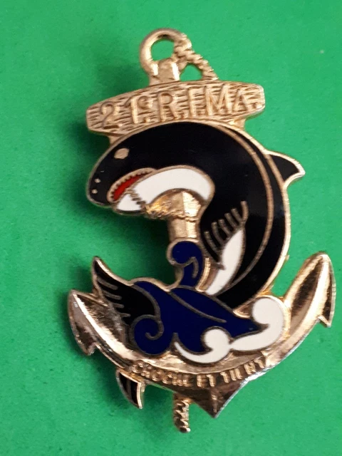 INSIGNE 21° RIMA RÉGIMENT D'INFANTERIE DE MARINE EUR 3,00 - PicClick FR