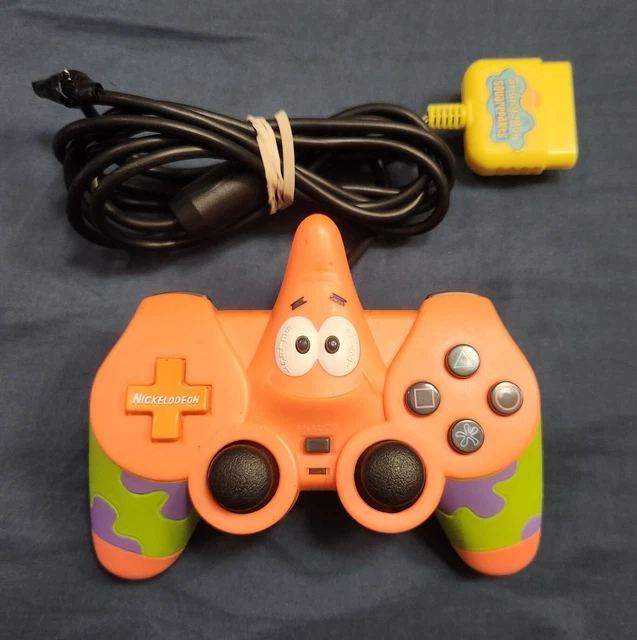SPONGEBOB SQUAREPANTS NICKELODEON Patrick Star Controller PlayStation 2 ...