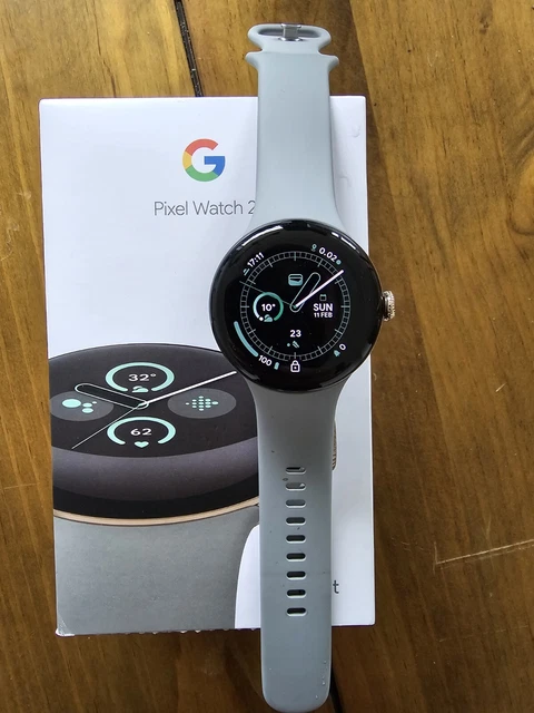 GOOGLE PIXEL WATCH 2 42 mm Wi-Fi - Oro Champagne/Nocciola - EUR 221,37 ...