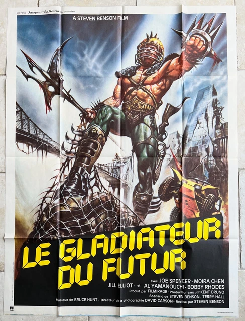LE GLADIATEUR DU FUTUR affiche originale 1983 cinéma film no Mad Max, 120x160 EUR 70,00 ...