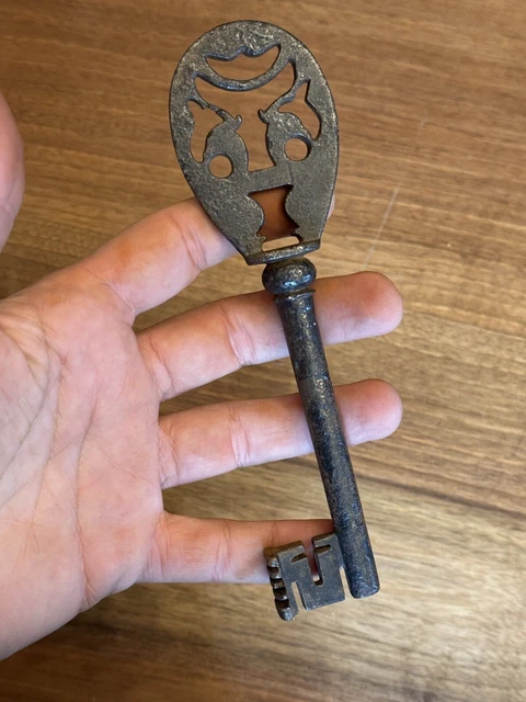 CLÉ & CLEF & Fer Forgé & Ancien & Haute Époque & France EUR 99,99 ...