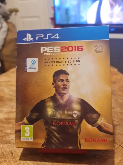 PES 2016 PRO Evolution Soccer + Steelbook Anniversary Edition PS4 EUR 2 ...