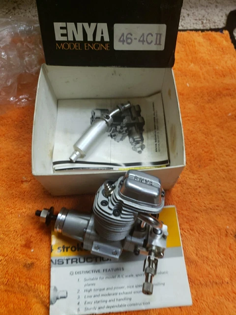 ENYA ENGINE - Enya 46 - 4C II four stroke - Nice! $329.99 - PicClick