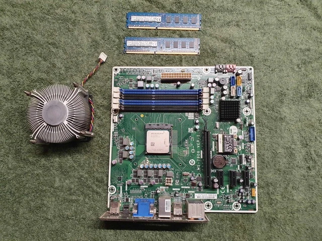 HP MS-7906 VER:1.0 Motherboard - 6GB 2RX8 PC3 Ram - AMD A8 6500 CPU ...