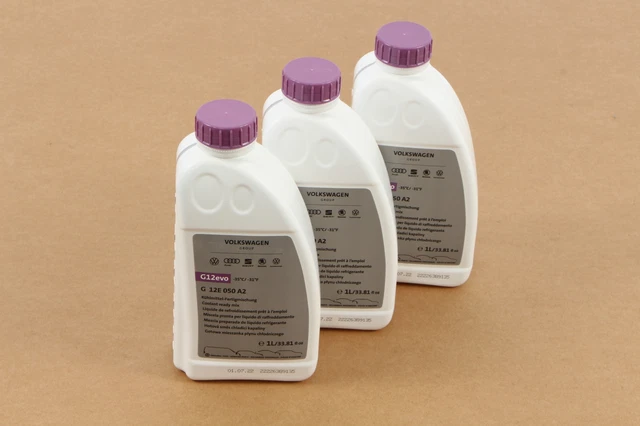 ORIGINALE VOLKSWAGEN G12 miscela refrigerante pronta 3x1 litro G ...