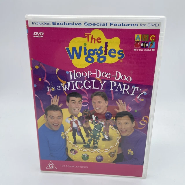 THE WIGGLES ORIGINAL Cast Hoop-Dee-Doo it’s a Wiggly Party 2005 DVD PAL ...