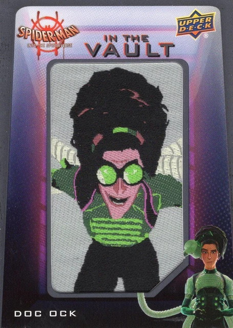 SPIDER-MAN INTO THE Spider-Verse Character Patch Card VCP-10 Doc Ock £9 ...